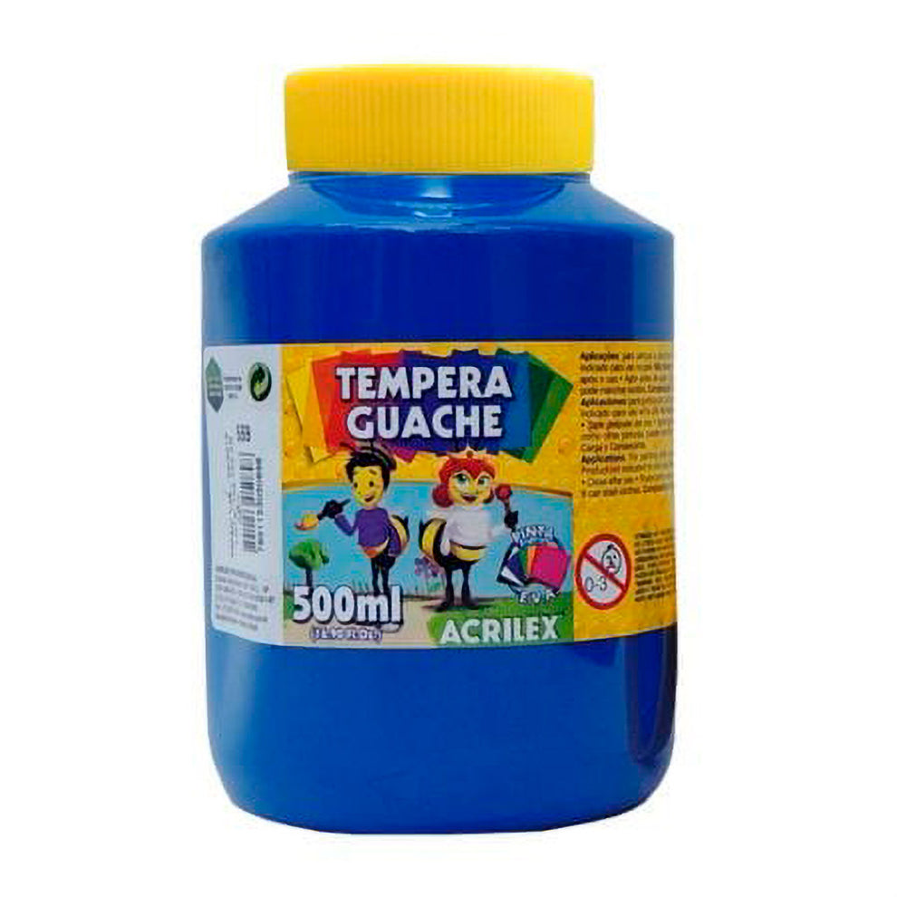 Témpera Azul Turquesa 50ml Acrilex – Marangunic